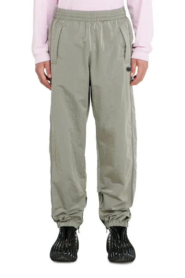 DIESEL® Nylon Pants With Crinkle Effect