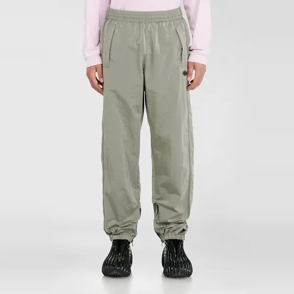 DIESEL® Nylon Pants With Crinkle Effect - Grey