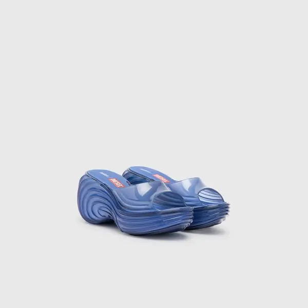 DIESEL® X Melissa Platform Mule In Melflex - Blue