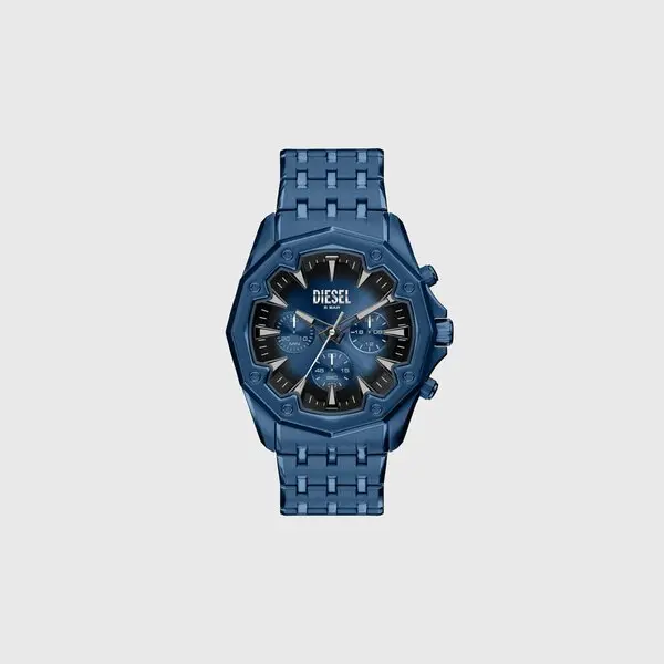 DIESEL® Stinger Stainless Steel Chronograph Watch - Blue