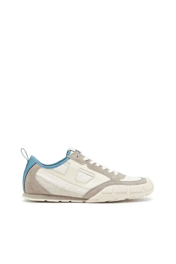 DIESEL® S-pagodha Leather And Suede Sneakers - Multicolor