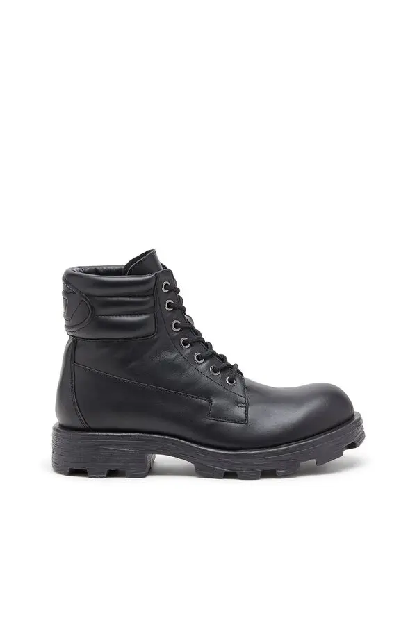 DIESEL® D-hammer Combat Boots - Black