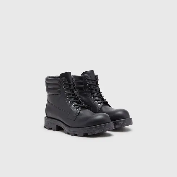 DIESEL® D-hammer Combat Boots - Black