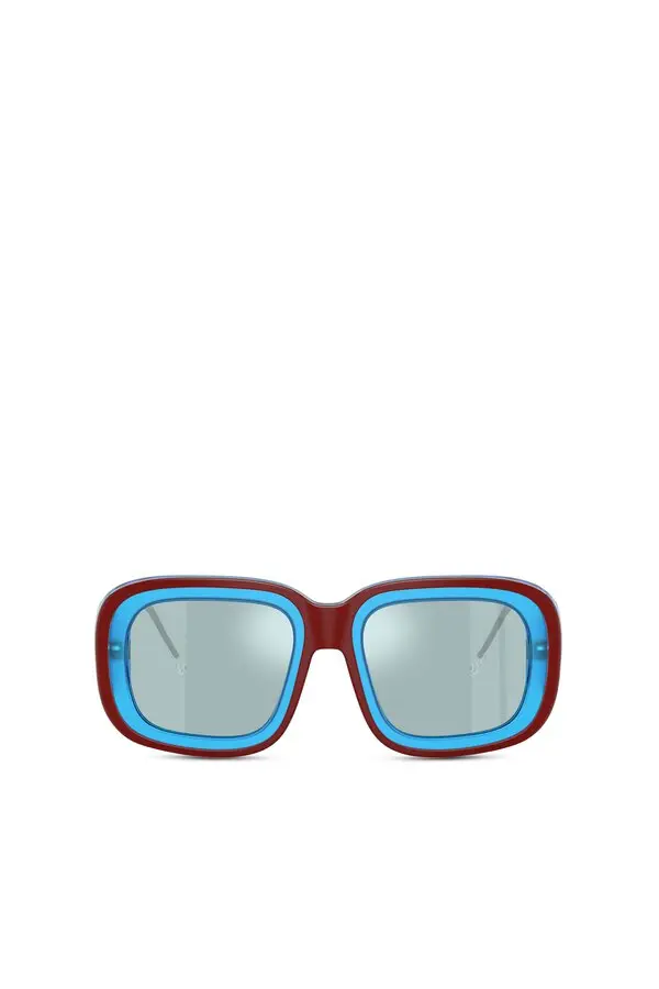 DIESEL® Oversized Square Frame Sunglasses - Multicolor