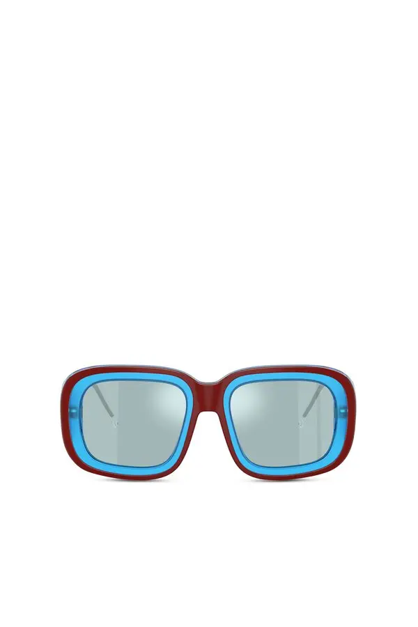 DIESEL® Oversized Square Frame Sunglasses - Multicolor