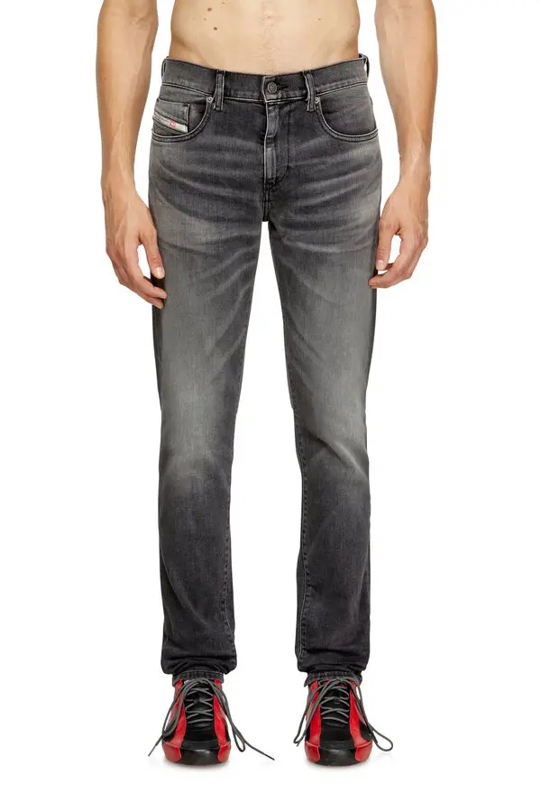 DIESEL® D-strukt Slim Jeans - Black