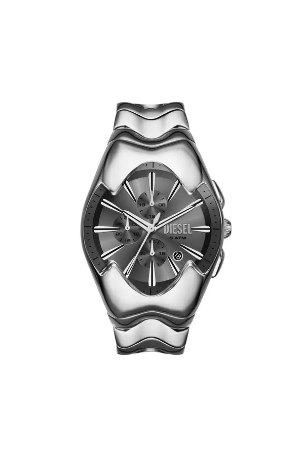 DIESEL® Chronograph Stainless Steel Watch - Silver