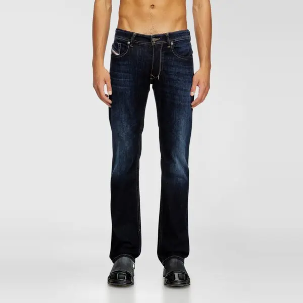 DIESEL® Larkee 1985 Dark Wash Low Waist Jeans - Blue