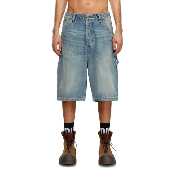 DIESEL® Denim Utility Shorts - Blue
