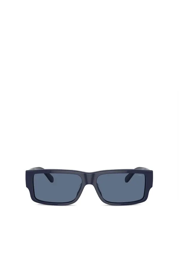 DIESEL® Rectangle Acetate Sunglasses - Blue