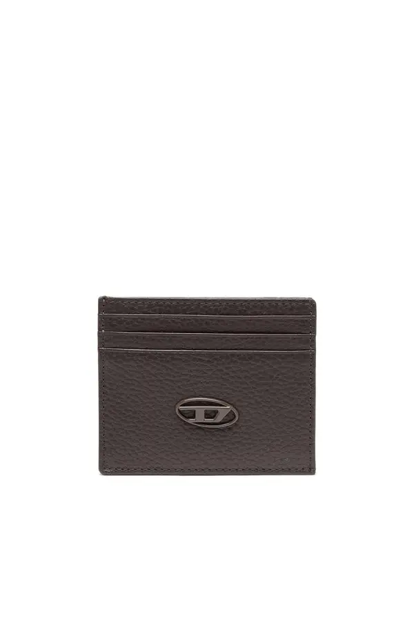 DIESEL® Card Case In Grained Leather