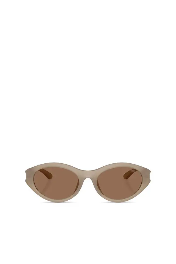 DIESEL® Oval Sunglasses - Beige