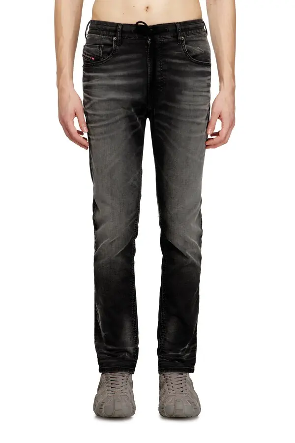 DIESEL® Regular Regular Waist 2032 D-krooley Joggjeans, /dark Grey, Zip Fly - Black