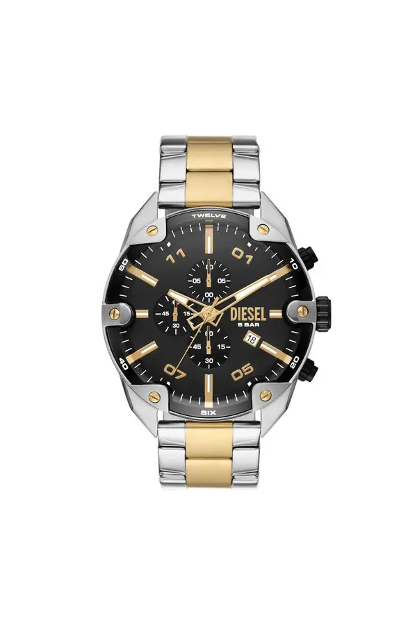 DIESEL® Chronograph Stainless Steel Watch - Silver