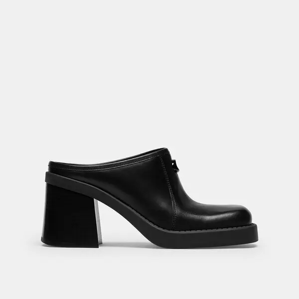 COACH OUTLET Sculpted C Heeled Mule