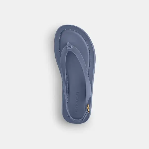 COACH OUTLET Sculpted C Platform Thong Sandal