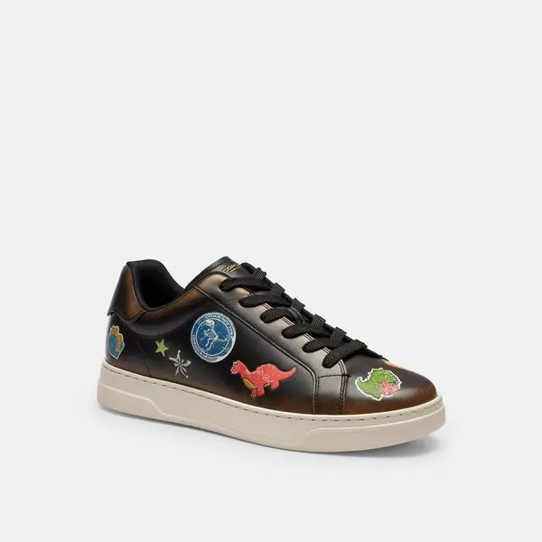 COACH OUTLET Rexy 10th Birthday High Line Sneaker - Black/silver