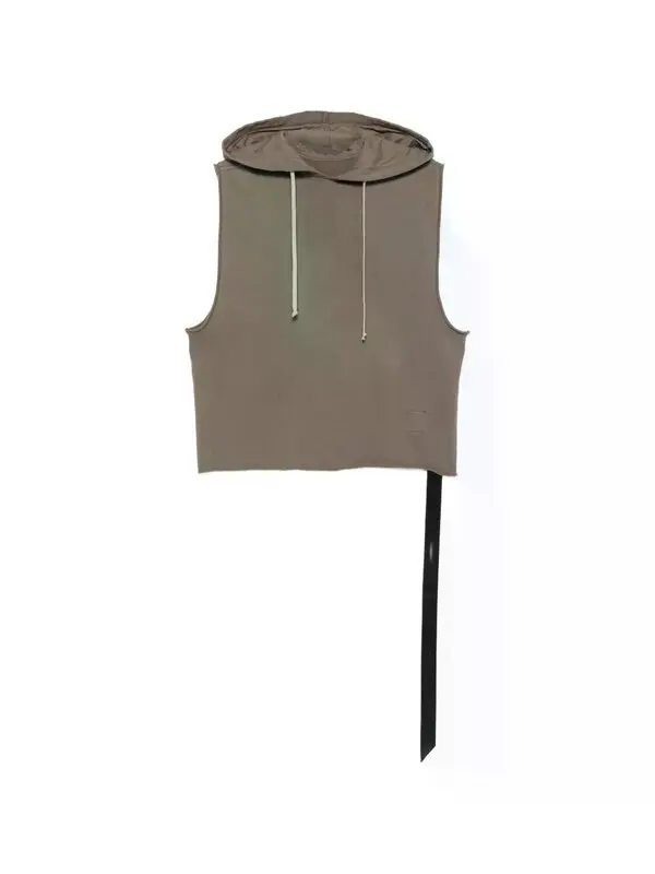 Rick Owens Drawstring Sleeveless Vest