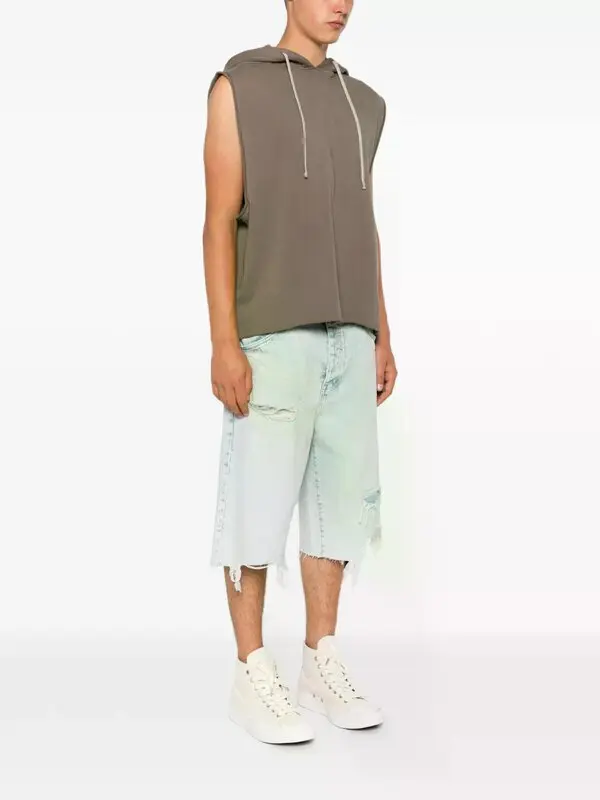 Rick Owens Drawstring Sleeveless Vest