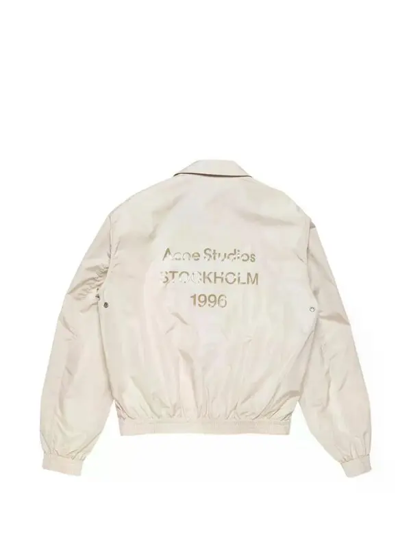 Acne Studios Logo Zip Fastening Jacket