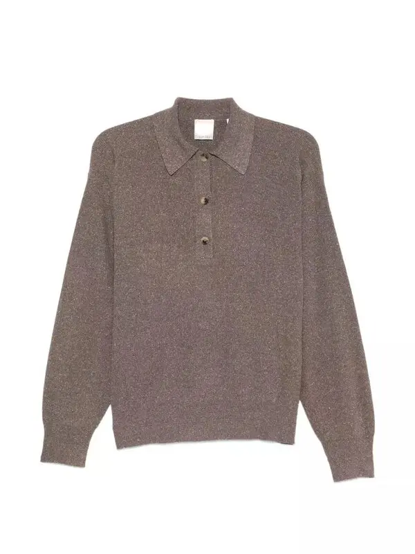 Calvin Klein Helga Long-sleeve Polo Top