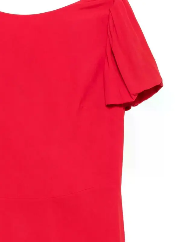 N°21 Flutter Sleeve Midi Dress