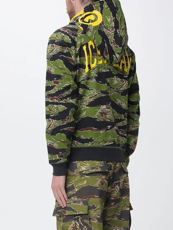 ICECREAM Camouflage Full Zip Hoodie