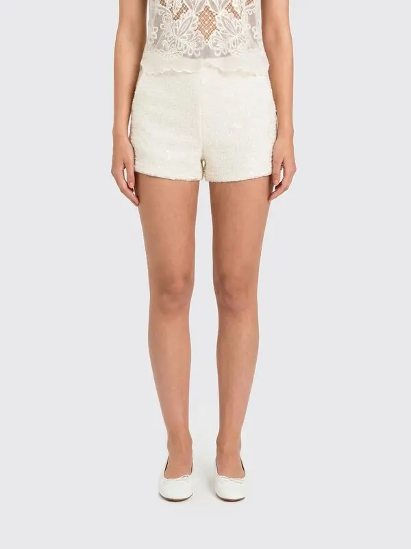 TWINSET Sequin Embellished Shorts