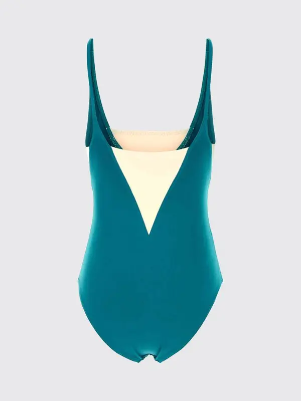 ERES Nylon One Piece Swimsuit - Gnawed Blue
