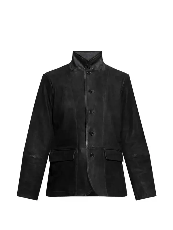 ALLSAINTS Survey Double-layered Suede Jacket