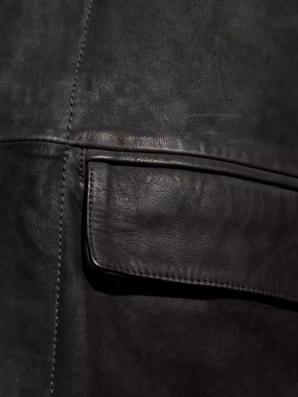 ALLSAINTS Survey Double-layered Suede Jacket