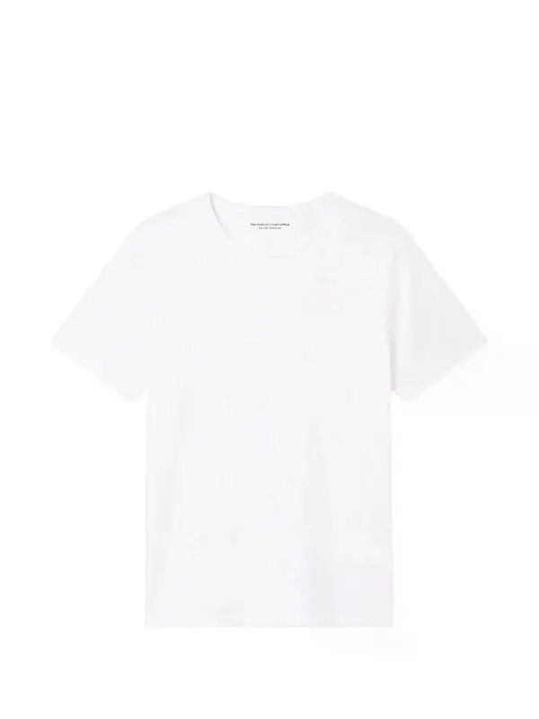 Majestic Filatures Raw-edge T-shirt - White
