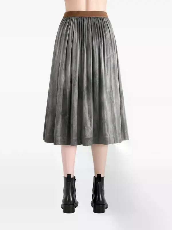 UMA WANG Gillian Gathered Skirt