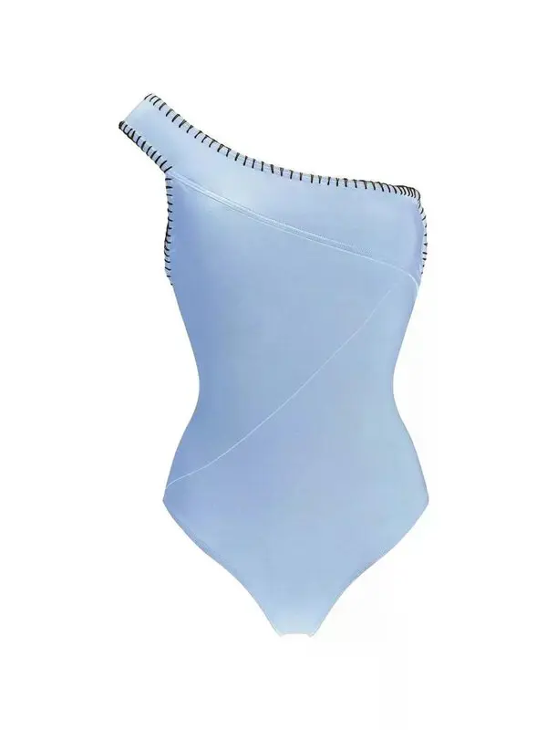 KIÓHNE Kiónhe Terra One-shoulder Swimsuit - Blue