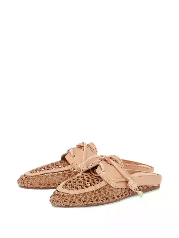 ANCIENT GREEK SANDALS Naveta Woven Leather Sandals