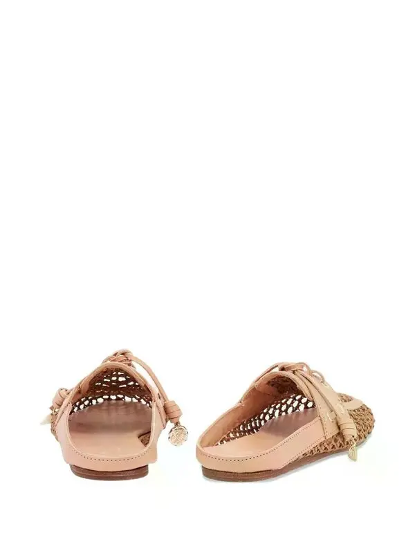 ANCIENT GREEK SANDALS Naveta Woven Leather Sandals