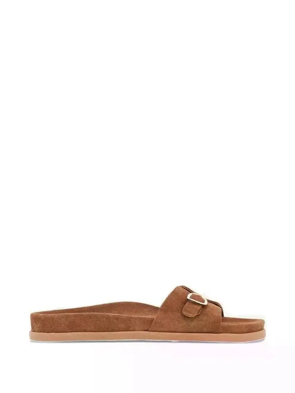 ANCIENT GREEK SANDALS Stoa Buckle Flat Sandals