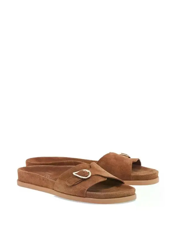 ANCIENT GREEK SANDALS Stoa Buckle Flat Sandals