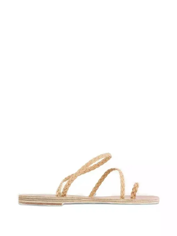 ANCIENT GREEK SANDALS Eleftheria Braided Leather Sandals