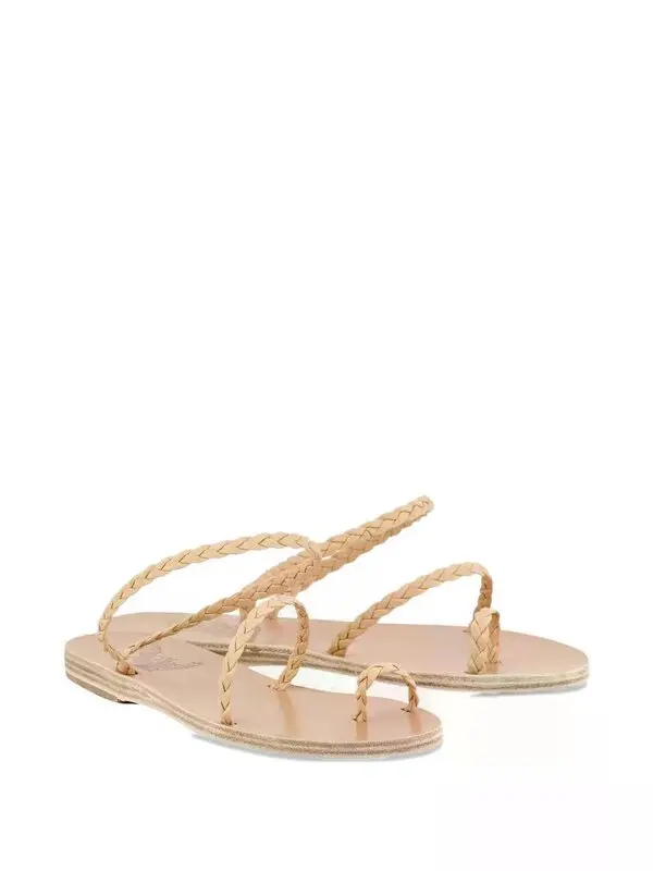 ANCIENT GREEK SANDALS Eleftheria Braided Leather Sandals