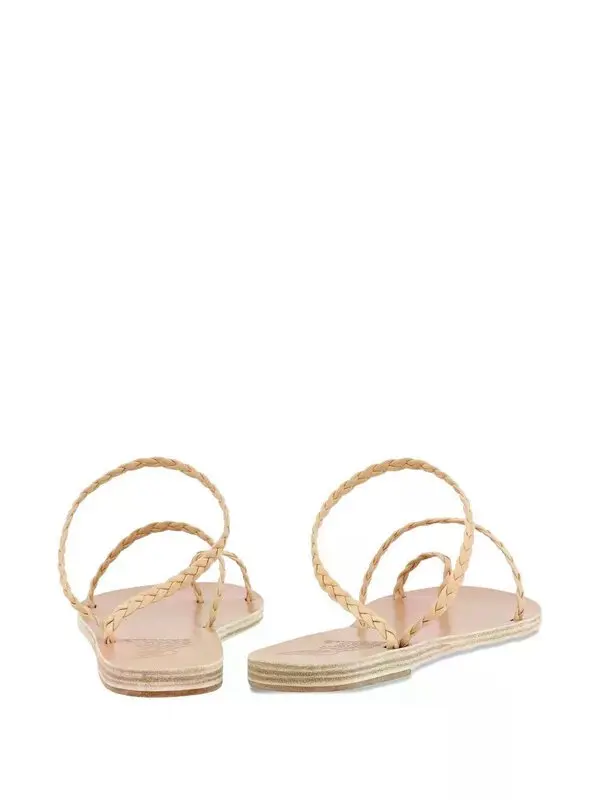 ANCIENT GREEK SANDALS Eleftheria Braided Leather Sandals