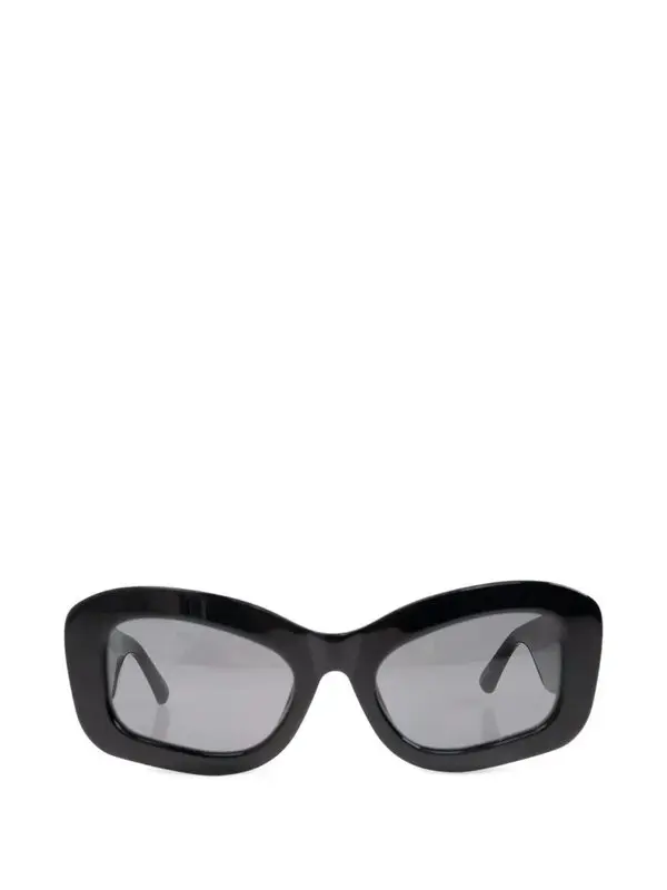 Attico X Linda Farrow Harry Cat-eye Sunglasses - Black