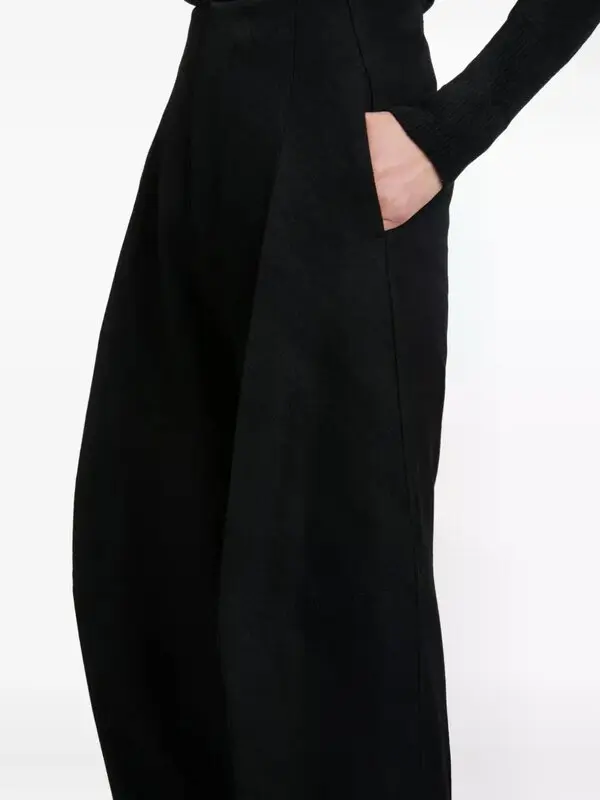Victoria Beckham Pleated Wool Trousers