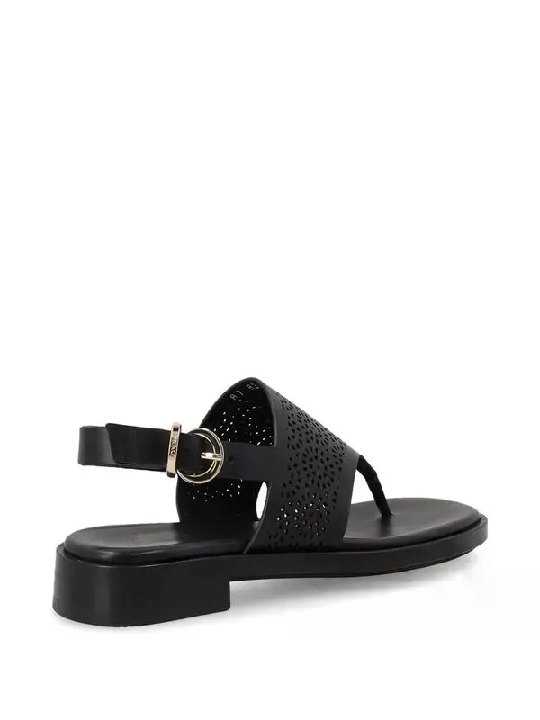 FRAU Perforated Leather Sandals