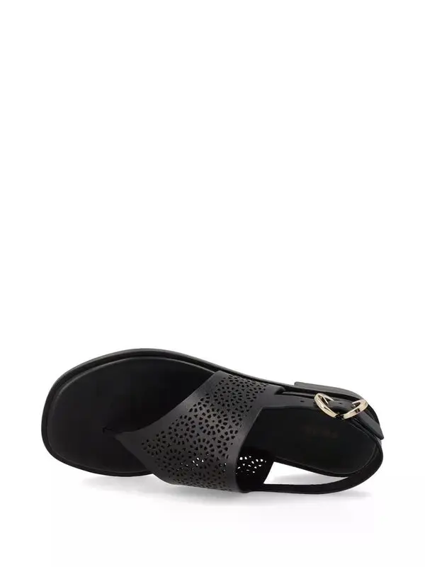 FRAU Perforated Leather Sandals