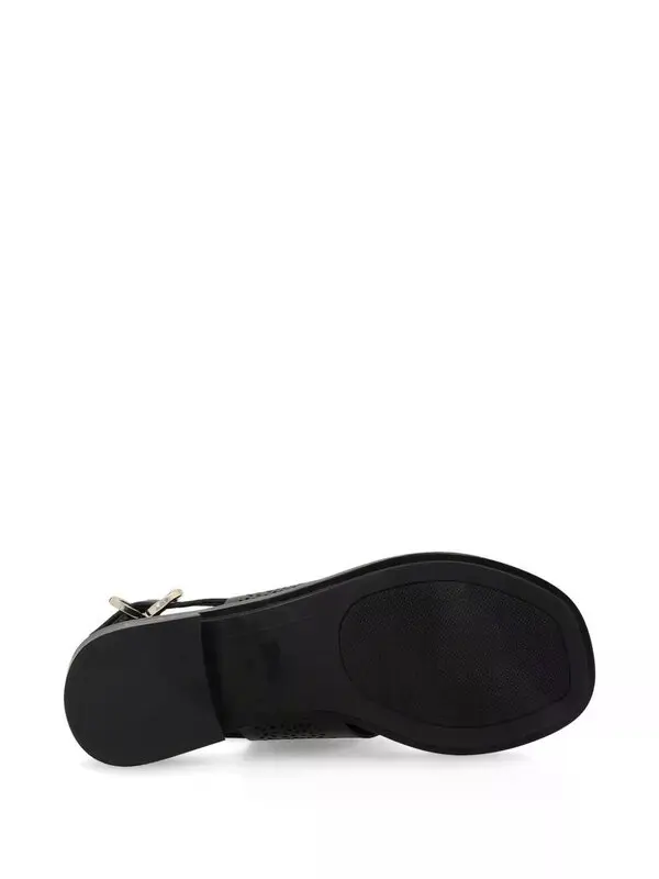 FRAU Perforated Leather Sandals