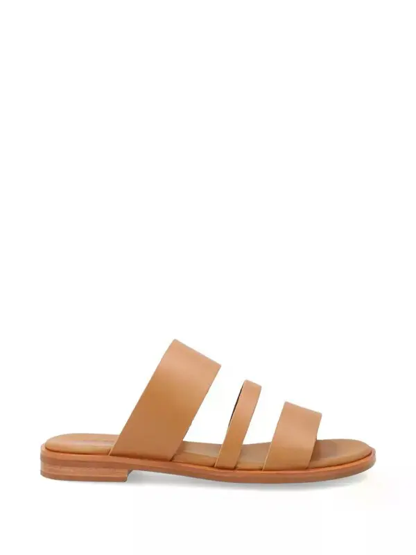 FRAU Triple-strap Leather Sandals