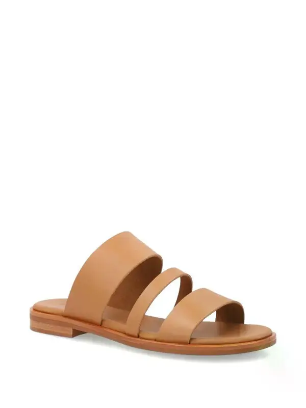 FRAU Triple-strap Leather Sandals