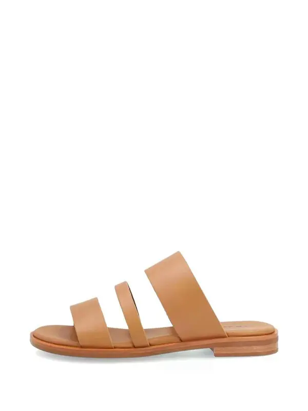 FRAU Triple-strap Leather Sandals