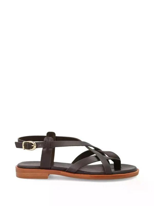 FRAU Crossover-strap Leather Sandals